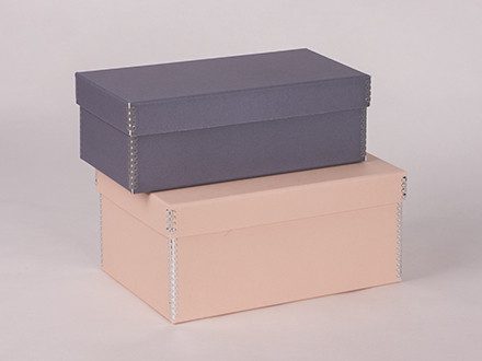 Short Lid Card File Box, 12 x 10-3/4 x 8-3/4 , Lig-Free I - #1210LF ...